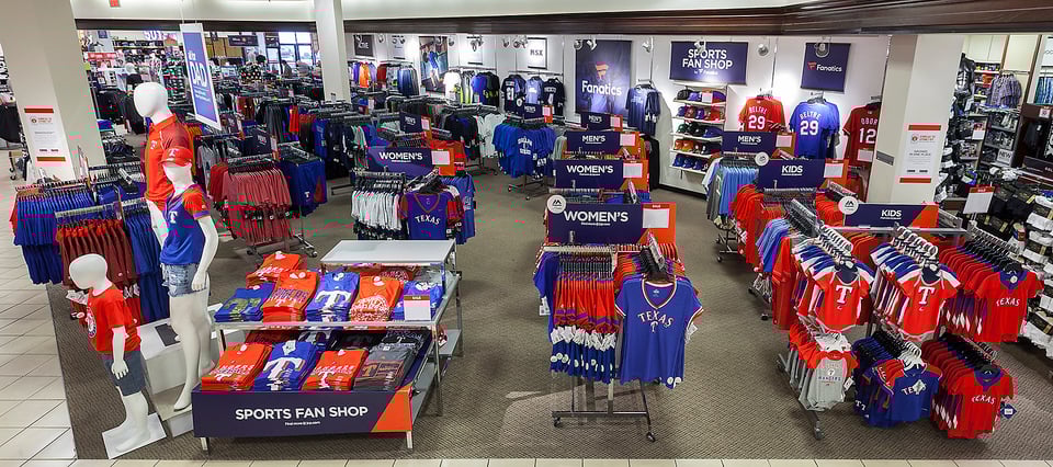 Fanatics Launches Sports Fan Shops in 325 JCPenney Locations