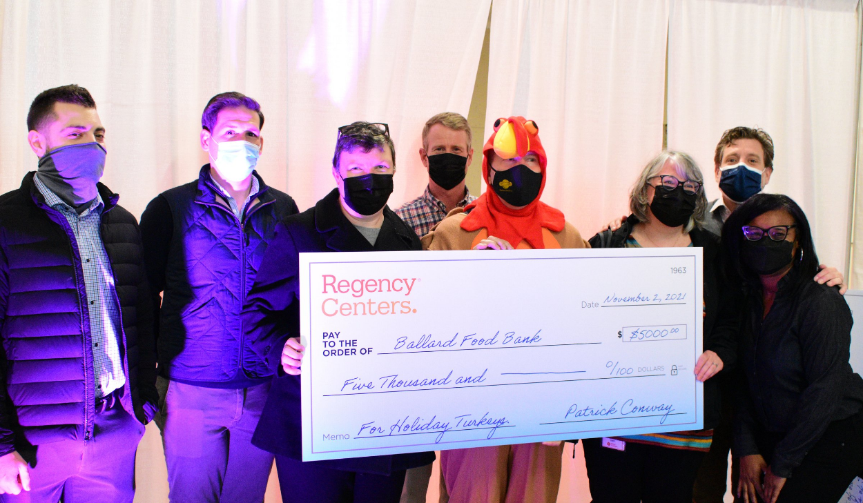 Regency's Ballard Blocks Hosts Community Donation Drive in Seattle, WA