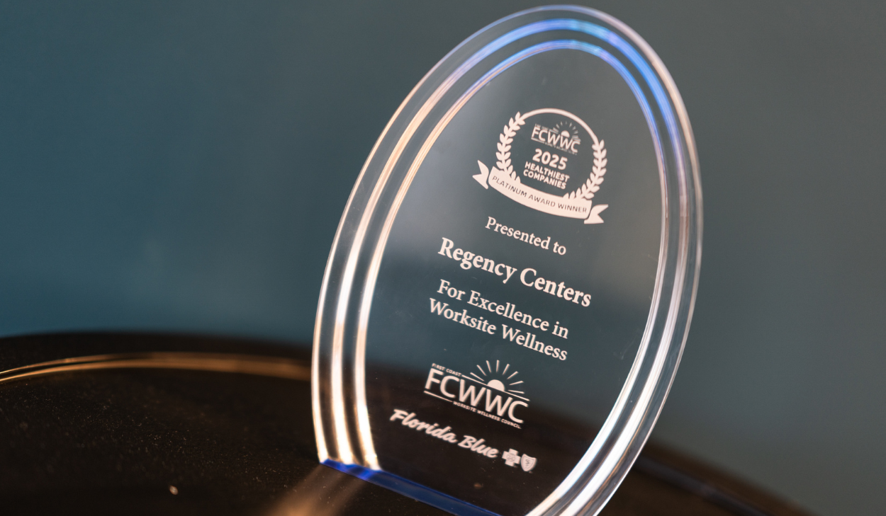 Regency Centers Earns 17th Consecutive First Coast Healthiest Companies ...