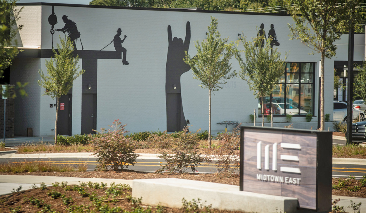 Midtown East Celebrates Raleigh Community with Local Art Installations