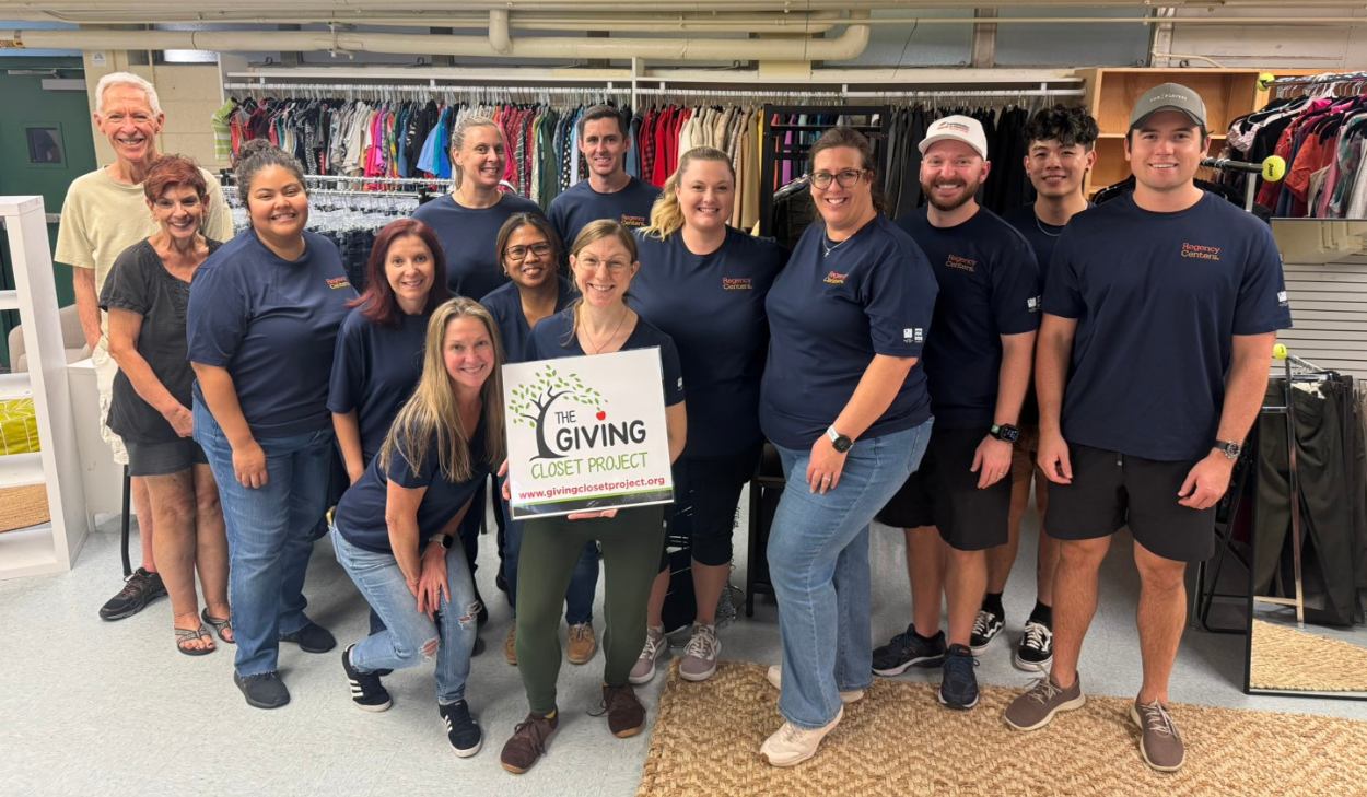 Regency Announces Winners of 2024 ouRCommunities Annual Giving Program